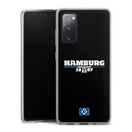 DeinDesign Galaxy S20 FE 5G Handy Silikon H&uuml;lle Case transparent Handyh&uuml;lle Hamburg Official Licensed Product Hsv Silikon Case