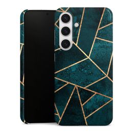DeinDesign Galaxy S24 Handy Premium Case Smartphone Handyh&uuml;lle Schutzh&uuml;lle gl&auml;nzend Stone Elisabeth Fredriksson Gold & Copper Premium Case