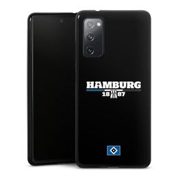 DeinDesign Galaxy S20 FE 5G Handy Silikon H&uuml;lle Case schwarz Handyh&uuml;lle Hamburg Official Licensed Product Hsv