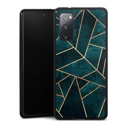 DeinDesign Galaxy S20 FE 5G Handy Silikon H&uuml;lle Case schwarz Handyh&uuml;lle Stone Elisabeth Fredriksson Gold & Copper