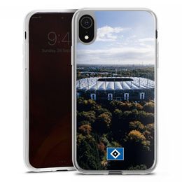 DeinDesign iPhone Xr Handy Silikon H&uuml;lle Case transparent Handyh&uuml;lle Hsv Hamburger Sv Stadium Silikon Case