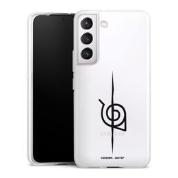 DeinDesign Galaxy S22 Handy Silikon H&uuml;lle Case transparent Handyh&uuml;lle Konoha Sasuke Naruto Shippuden Silikon Case