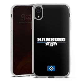DeinDesign iPhone Xr Handy Silikon H&uuml;lle Case transparent Handyh&uuml;lle Hamburg Official Licensed Product Hsv Silikon Case