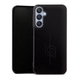 DeinDesign Galaxy A25 5G Handy Silikon H&uuml;lle Case schwarz Handyh&uuml;lle Konoha Sasuke Naruto Shippuden