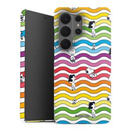 DeinDesign Galaxy S26 Ultra Handy Premium Case Smartphone Handyh&uuml;lle Schutzh&uuml;lle matt Snoopy Muster Peanuts Premium Case