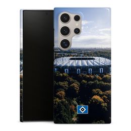 DeinDesign Galaxy S24 Ultra Handy Premium Case Smartphone Handyh&uuml;lle Schutzh&uuml;lle gl&auml;nzend Hsv Hamburger Sv Stadium Premium Case