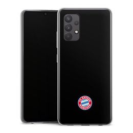 DeinDesign Galaxy A32 4G Handy Silikon H&uuml;lle Case transparent Handyh&uuml;lle Fcb Fc Bayern M&uuml;nchen Logo Silikon Case