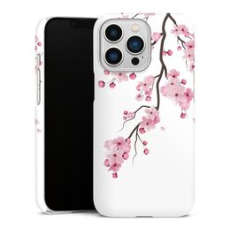 DeinDesign iPhone 13 Pro Handy Premium Case Smartphone Handyh&uuml;lle Schutzh&uuml;lle matt Aisa Japan Cherry Blossom Premium Case