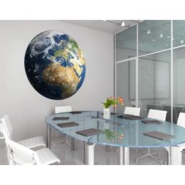 Wandtattoo Welt Erde My Earth Wandsticker Weltall Planet Welt Weltkarte Wandaufkleber in S-XXL