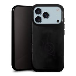 DeinDesign iPhone 17 Pro Handy Silikon H&uuml;lle Case schwarz Handyh&uuml;lle Konoha Sasuke Naruto Shippuden