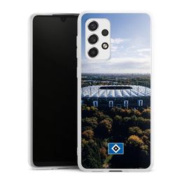 DeinDesign Galaxy A33 5G Handy Silikon H&uuml;lle Case transparent Handyh&uuml;lle Hamburger Sv Hsv Stadium Silikon Case