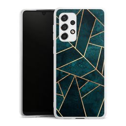 DeinDesign Galaxy A33 5G Handy Silikon H&uuml;lle Case transparent Handyh&uuml;lle Elisabeth Fredriksson Stone Gold & Copper Silikon Case