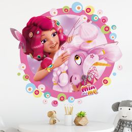 Wandtattoo Kinderzimmer M&auml;dchen Mia and me Mia und Kyara Wandsticker M&auml;dchenzimmer Kinder Wandaufkleber in S-XXL Einhorn Fee