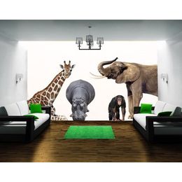 Wandtattoo Giraffe No.406 African Safari Set Wandsticker Tiere Wandaufkleber in S-XXL