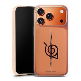 DeinDesign iPhone 17 Pro Max Handy Silikon H&uuml;lle Case transparent Handyh&uuml;lle Konoha Sasuke Naruto Shippuden Silikon Case