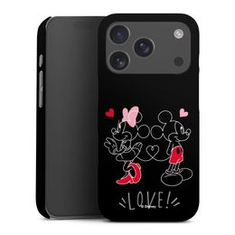 DeinDesign iPhone 17 Pro Handy Premium Case Smartphone Handyh&uuml;lle Schutzh&uuml;lle gl&auml;nzend Disney Love Premium Case