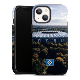 DeinDesign iPhone 13 Mini Handy Panzer Handyh&uuml;lle robuste Outdoor H&uuml;lle Schutzh&uuml;lle gl&auml;nzend Hsv Hamburger Sv Stadium Tough Case
