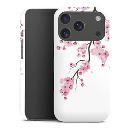 DeinDesign iPhone 17 Pro Handy Premium Case Smartphone Handyh&uuml;lle Schutzh&uuml;lle gl&auml;nzend Aisa Japan Cherry Blossom Premium Case