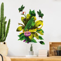 Wandtattoo Blumen Frida Kahlo Bonito Wandsticker florale Wandaufkleber in S-XXL