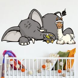 Wandtattoo Kinderzimmer Junge NICI Wild Friends Schlafenszeit Wandsticker Jungenzimmer Kinder Wandaufkleber in S-XXL Baby