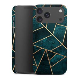 DeinDesign iPhone 17 Pro Max Handy Premium Case Smartphone Handyh&uuml;lle Schutzh&uuml;lle gl&auml;nzend Stone Elisabeth Fredriksson Gold & Copper Premium Case