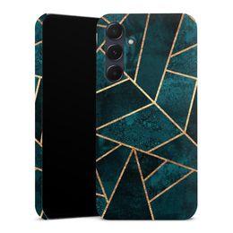 DeinDesign Galaxy A55 5G Handy Premium Case Smartphone Handyh&uuml;lle Schutzh&uuml;lle matt Stone Elisabeth Fredriksson Gold & Copper Premium Case