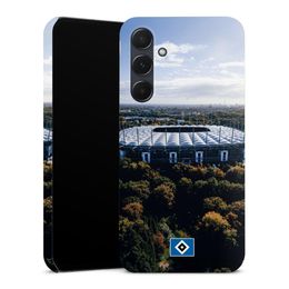 DeinDesign Galaxy A55 5G Handy Premium Case Smartphone Handyh&uuml;lle Schutzh&uuml;lle matt Hsv Hamburger Sv Stadium Premium Case