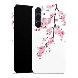DeinDesign Galaxy A55 5G Handy Premium Case Smartphone Handyh&uuml;lle Schutzh&uuml;lle matt Aisa Japan Cherry Blossom Premium Case