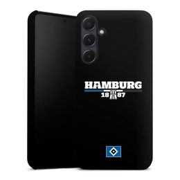 DeinDesign Galaxy A55 5G Handy Premium Case Smartphone Handyh&uuml;lle Schutzh&uuml;lle gl&auml;nzend Hamburg Official Licensed Product Hsv Premium Case