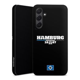 DeinDesign Galaxy A35 5G Handy Premium Case Smartphone Handyh&uuml;lle Schutzh&uuml;lle matt Hamburg Official Licensed Product Hsv Premium Case