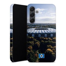 DeinDesign Galaxy A35 5G Handy Premium Case Smartphone Handyh&uuml;lle Schutzh&uuml;lle matt Hsv Hamburger Sv Stadium Premium Case