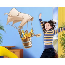 Wandtattoo Kinderzimmer Fliegender Bauernhof K&uuml;ken