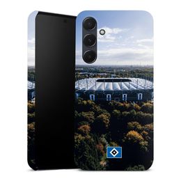DeinDesign Galaxy A55 5G Handy Premium Case Smartphone Handyh&uuml;lle Schutzh&uuml;lle gl&auml;nzend Hsv Hamburger Sv Stadium Premium Case