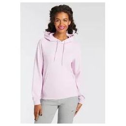 Kapuzensweatshirt Converse, Herren, Gr. XXL, lila (stardust lila), Sweatware, Obermaterial: 80% Baumwolle, 20% Polyester. Kapuzenfutter: 100% Baumwolle, unifarben, oversize, weit angesetztes B&uuml;ndchen, Sweatshirts, mit Logostickerei