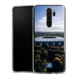 DeinDesign Xiaomi Redmi Note 8 Pro Handy Silikon H&uuml;lle Case transparent Handyh&uuml;lle Hsv Hamburger Sv Stadium Silikon Case