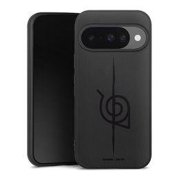 DeinDesign Google Pixel 10 Handy Premium Silikon H&uuml;lle Handyh&uuml;lle schwarz Case Konoha Sasuke Naruto Shippuden Silikon Premium Case