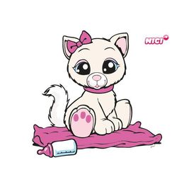 Wandtattoo Kinderzimmer NICI - Baby cat
