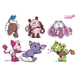 Wandtattoo Kinderzimmer NICI - Monster
