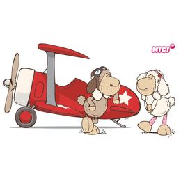 Wandtattoo Kinderzimmer NICI - Dean & Sue Flugzeug
