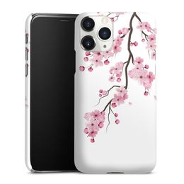 DeinDesign iPhone 11 Pro Handy Premium Case Smartphone Handyh&uuml;lle Schutzh&uuml;lle matt Cherry Blossom Japan Aisa Premium Case