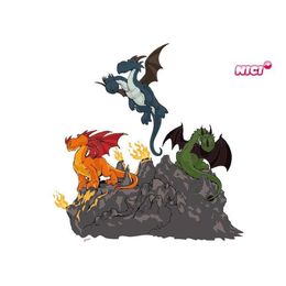 Wandtattoo Kinderzimmer NICI - Drachen