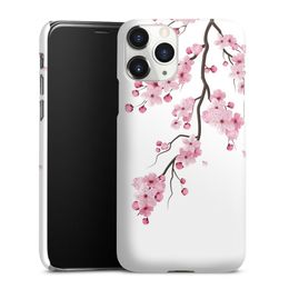 DeinDesign iPhone 11 Pro Handy Premium Case Smartphone Handyh&uuml;lle Schutzh&uuml;lle gl&auml;nzend Cherry Blossom Japan Aisa Premium Case