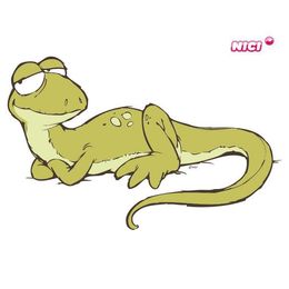 Wandtattoo Eidechse Kinderzimmer NICI Wild Australia australische Tiere Kinder Wandsticker Baby, Junge & M&auml;dchen Wandaufkleber in S-XXL