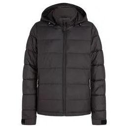 O`Neill Steppjacke O'NEILL "O'RIGINALS PUFFER JACKET", Damen, Gr. L (40), schwarz (schwarz out), Web, Obermaterial: 100% Polyester, unifarben, hoch geschlossener Ausschnitt, eingesetzt eingefasste Kante mit verstellbarem Klettverschluss, Jacken Steppjacke