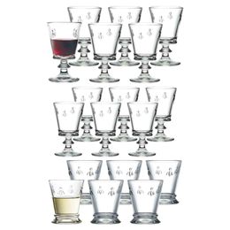 La Roch&eacute;re La Roch&eacute;re Wein- und Wassergl&auml;serset Biene Abeille 18er Set