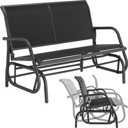 TecTake&reg; Schaukelbank, 2-Sitzer, sanfter Schaukelmechanismus, 121 x 72 x 86,5 cm