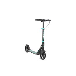 Byox Kinderroller Spooky klappbar, bis 100 kg, Bremse, Sto&szlig;d&auml;mpfer vorne, ABEC-7 in t&uuml;rkis