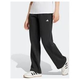 Sporthose Adidas SPORTSWEAR "W SL FC PT", Damen, Gr. M, N-Gr, schwarz-wei&szlig; (schwarz, wei&szlig;), Obermaterial: 70% Baumwolle, 30% Polyester, Hosen Sporthose, Locker geschnitten, mittelhoher Bund