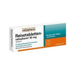 REISETABLETTEN-ratiopharm 20 St