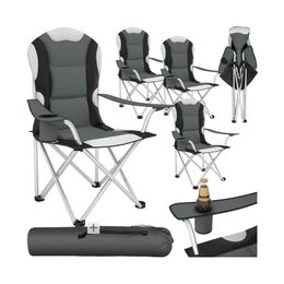 TecTake&reg; Campingstuhl, faltbar, gepolstert, geringes Gewicht, 60 x 88 x 110 cm